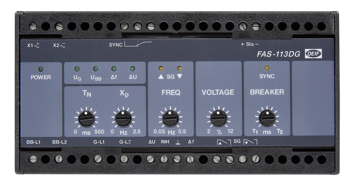 FAS-113DG - Synchronisation & Circuit Breaker Closing