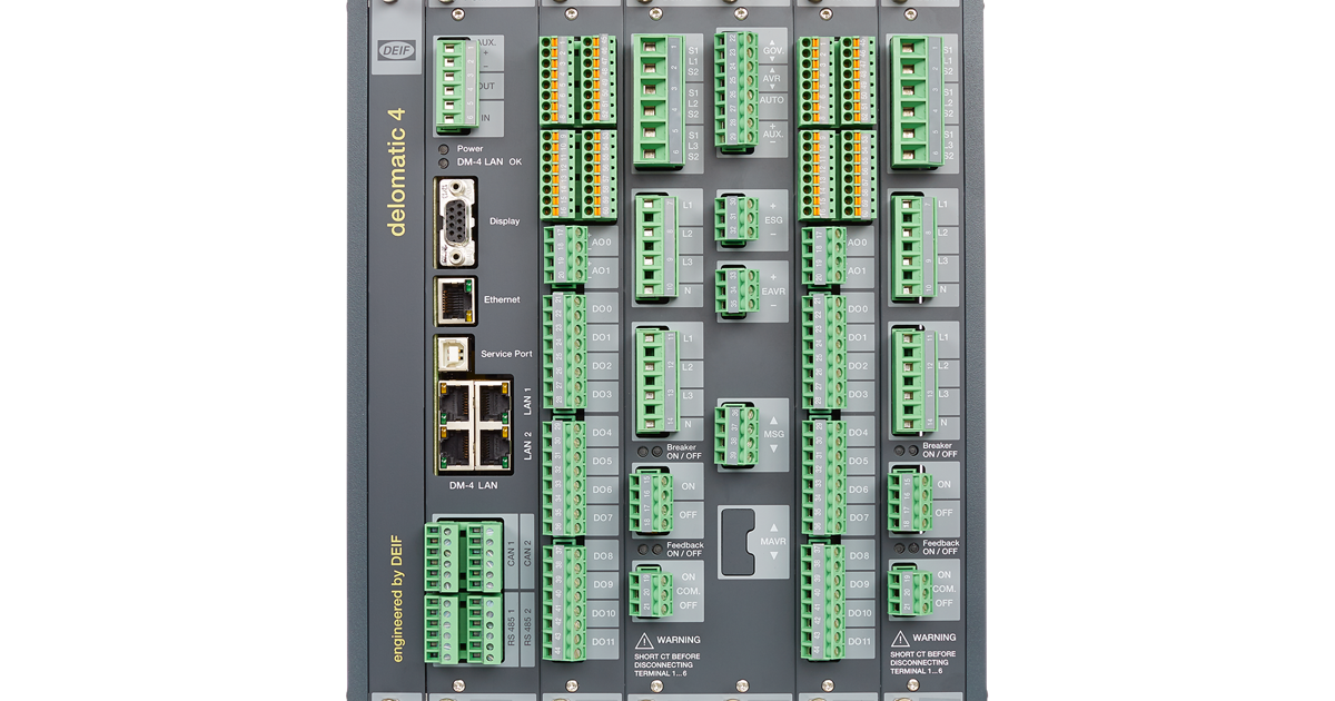 DM-4 Marine - Multifunction PMS control system