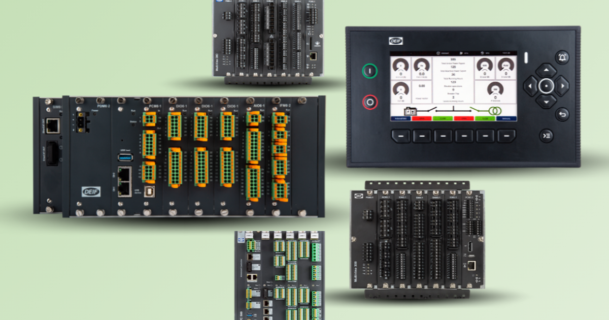 Reliable PLC control - Explore DEIF's advanced solutions