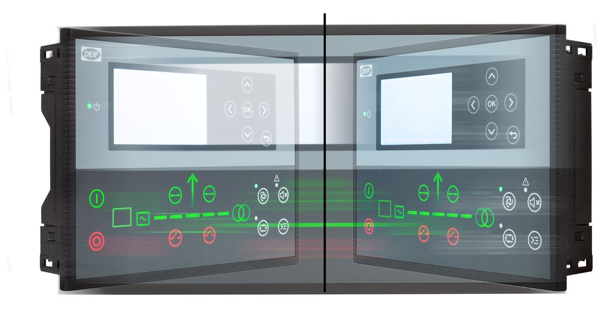 AGC-150 Remote Display | DEIF control unit