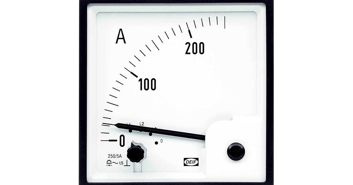 VDQ96-sw - AC Current meter with Switch