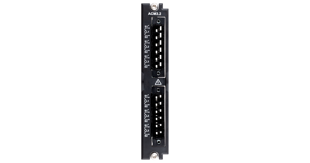 ACM3.2 - Alternating current module (Phase currents)