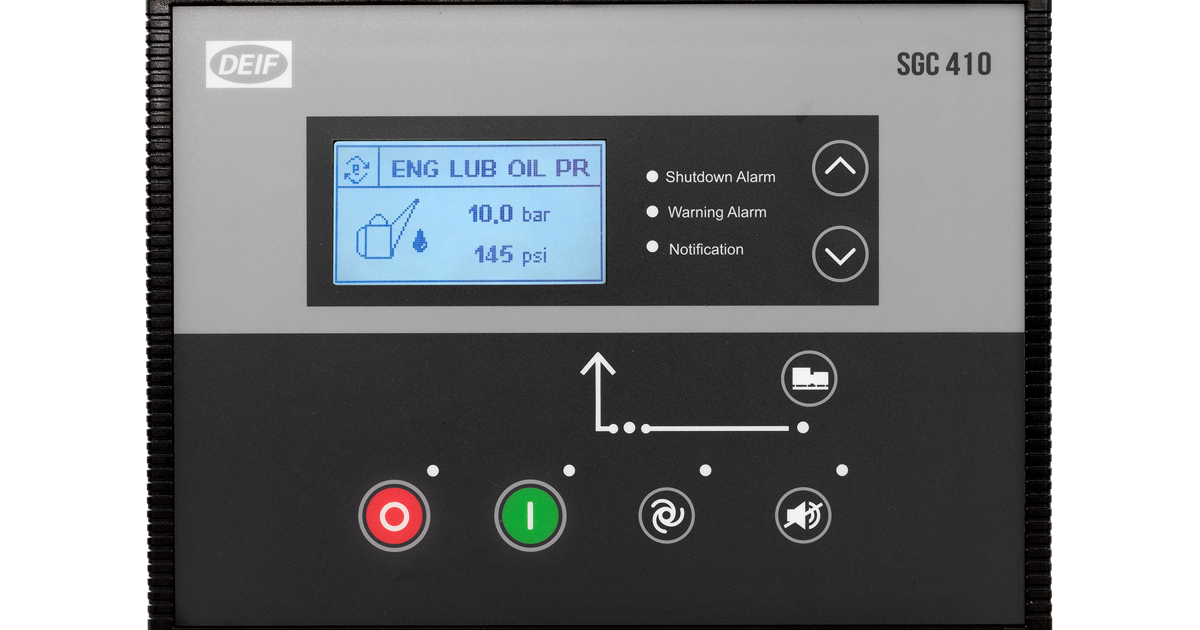SGC 410 - Single Genset Controller
