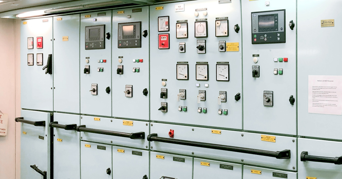 Full range of switchboard components