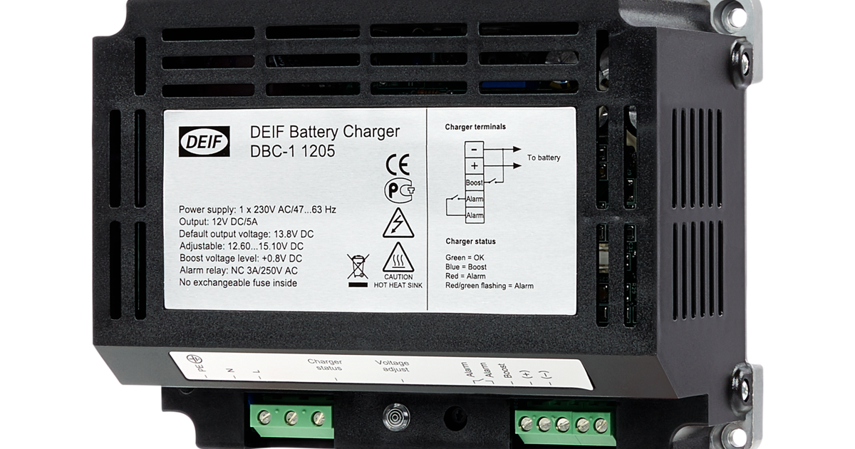 Reliable battery chargers for every application