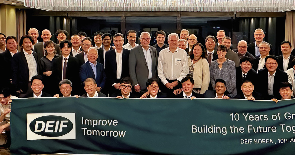 DEIF Korea: 10 Years of growth, building the future together