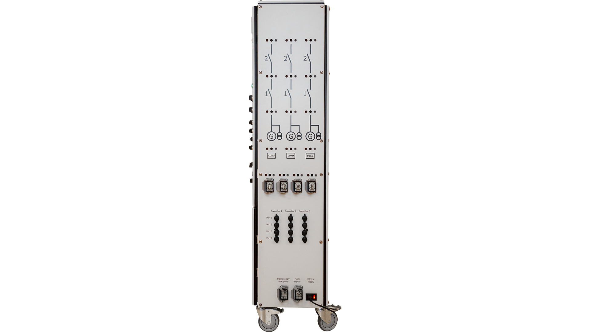 Flexible Multi-line 300 test switchboard