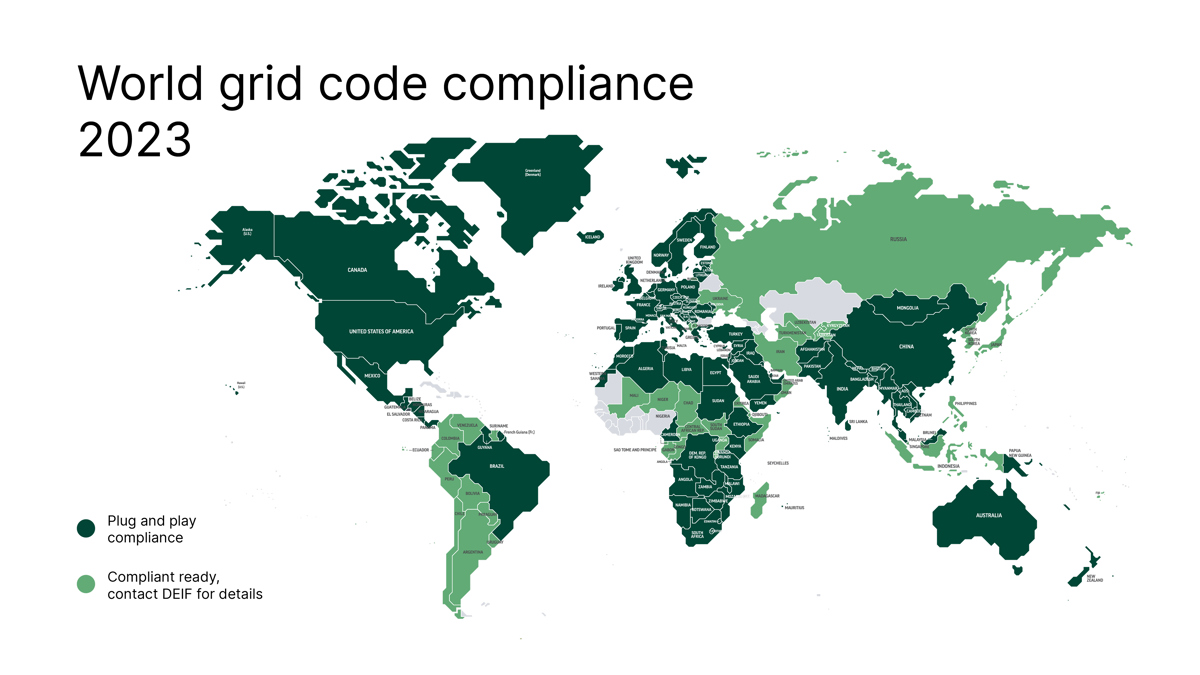 Grid Code Map